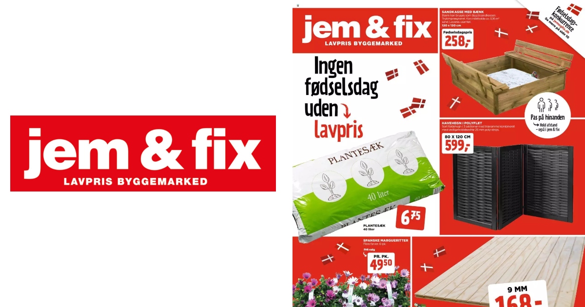 JEM & FIX tilbudsaviser og kataloger | G.Priser24.dk